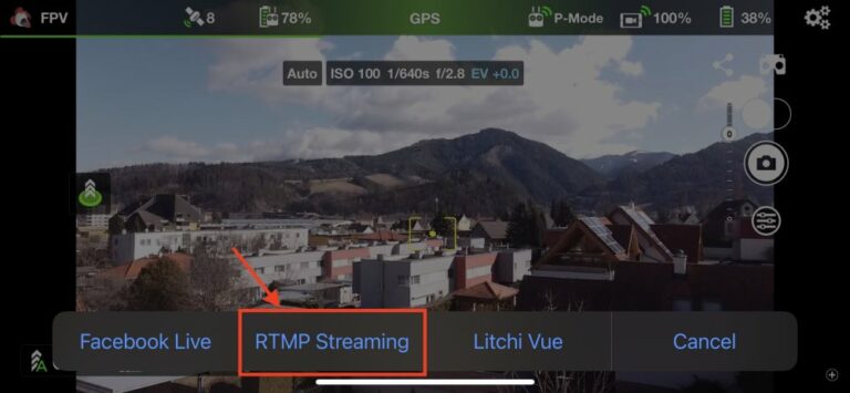 实时串流大疆无人机影像 | mimoLive®